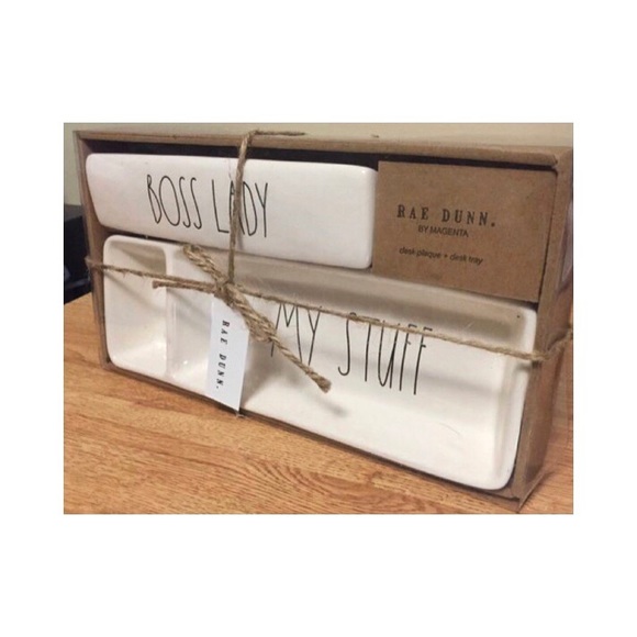Rae Dunn | Accents | Nwt Rae Dunn Boss Lady Desk Set | Poshmark
